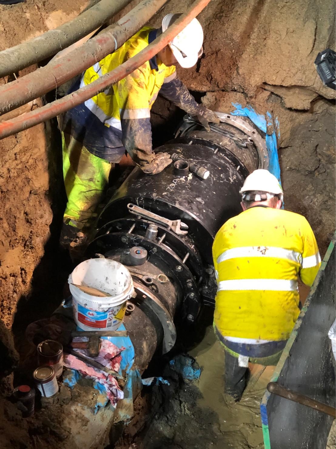 Sydney Sewer Main - Hygrade Water Infrastructure Australia